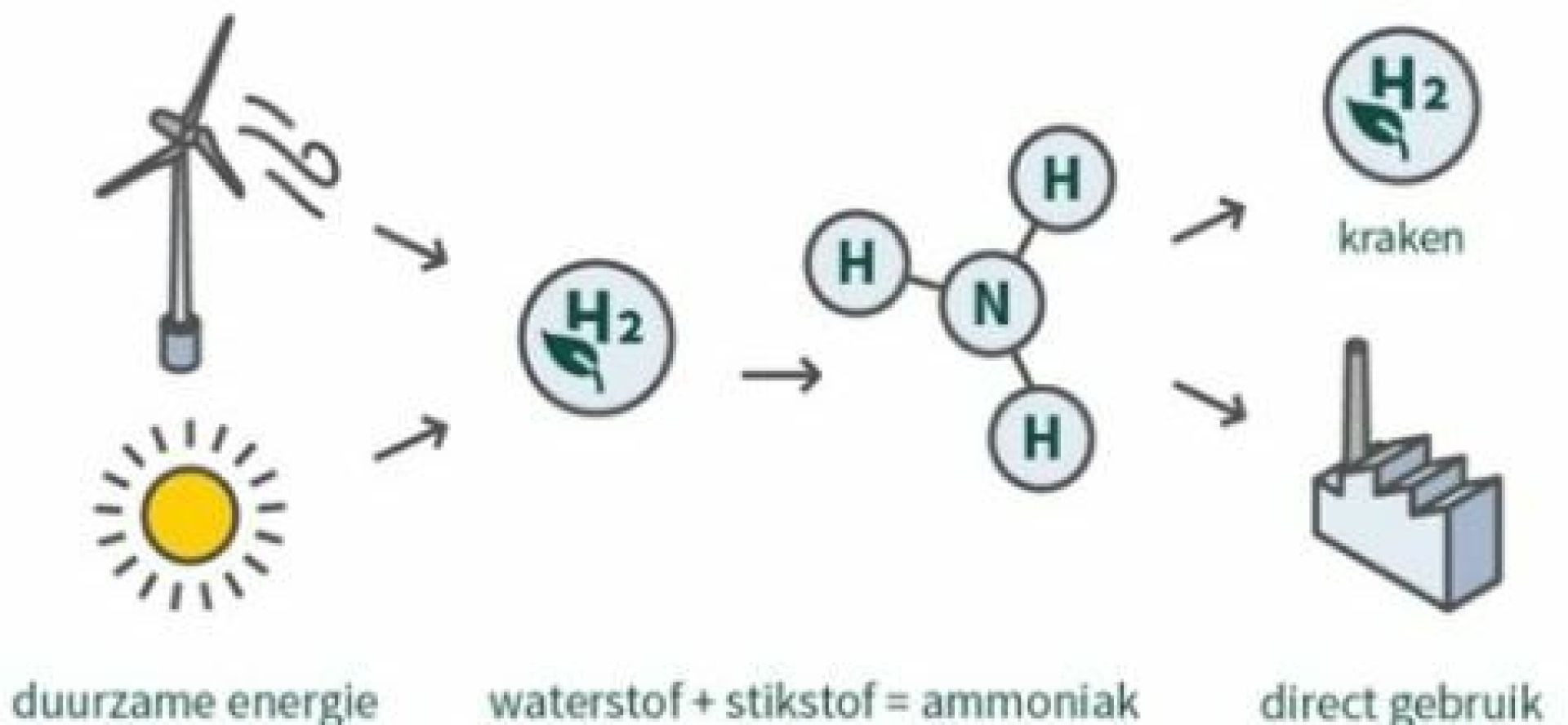 Import van waterstof is cruciaal voor toekomstige waterstofbehoefte